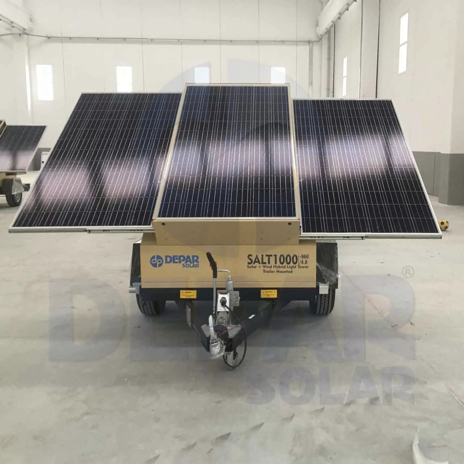 Military Standards Solar Mobile Light Cart - SALT500